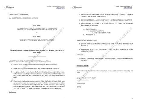 How to Write a Witness Statement: A Step-by-Step Guide [+Template]